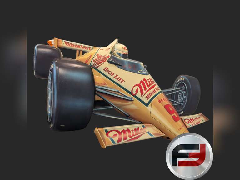 MILLER HIGH LIFE RACE CAR - Freije & Freije Auctioneers