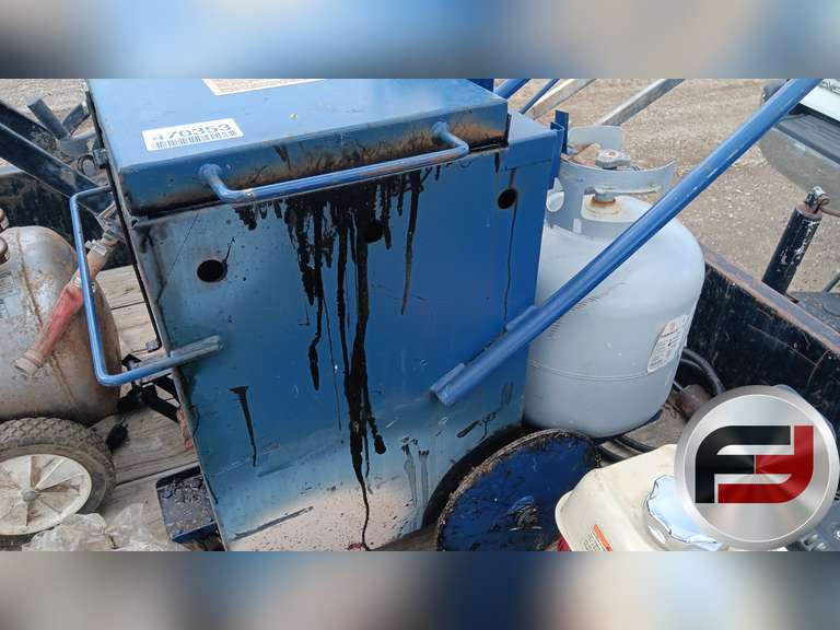 WALK BEHIND WITH TORCH AND 2 TAR BLOCK - Freije & Freije Auctioneers