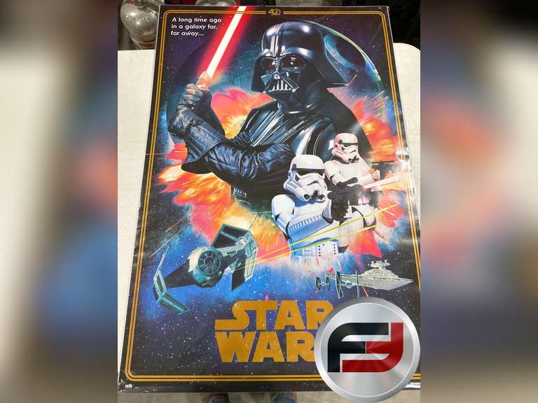 2/ 24X36 STAR WARS MOVIE POSTERS - Freije & Freije Auctioneers