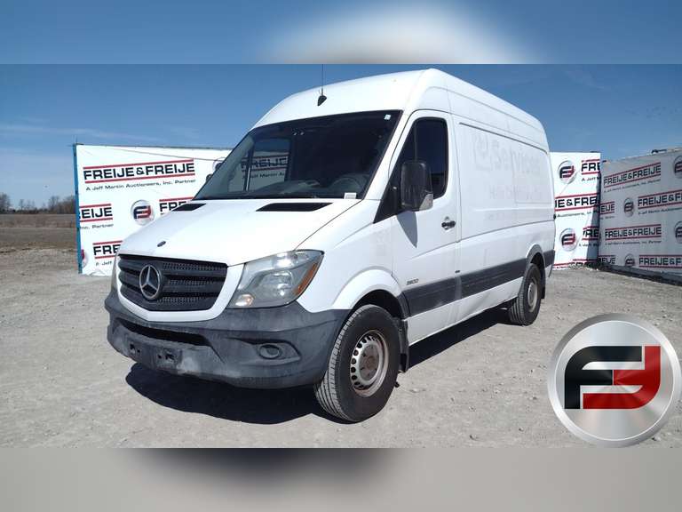 2015 MERCEDES-BENZ SPRINTER 2500 VIN: WD3PE7DC9F5973901 2WD CARGO VAN ...