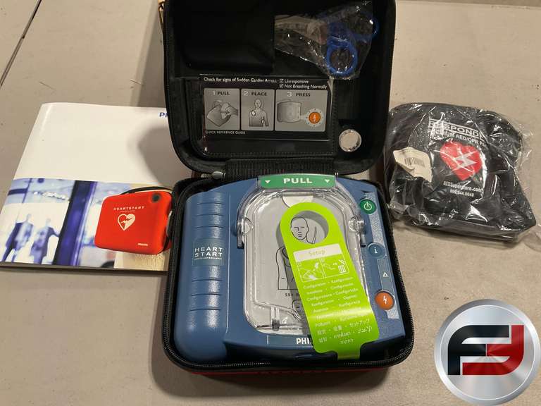 PHILIPS HEARTSTART DEFIBRILLATOR - Freije & Freije Auctioneers