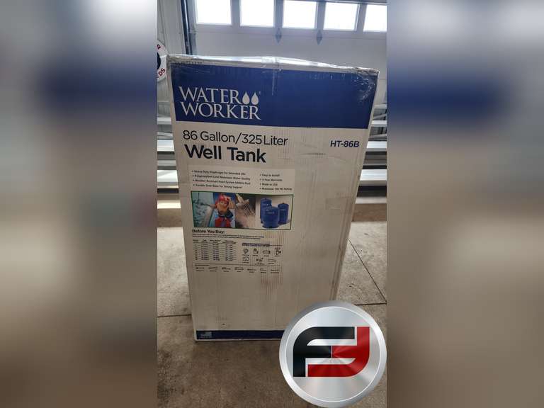 WATER WORKER WELL TANK 86 GALLON - Freije & Freije Auctioneers
