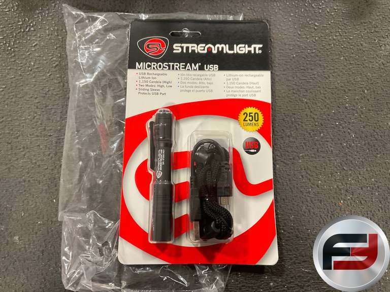 STREAMLIGHT MICROSTREAM USB NEW/UNUSED, YAESU SPIRIT GPS RADIO, DAVID ...