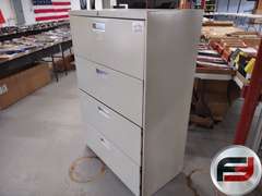 4 DRAWER HORIZONTAL FILING CABINET - Freije & Freije Auctioneers