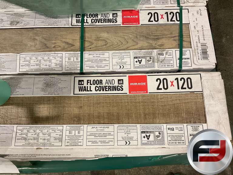 PALLET OF NOON, 8X48 STONE TILES, IN COLOR DAYLIGHT, QTY - Freije ...
