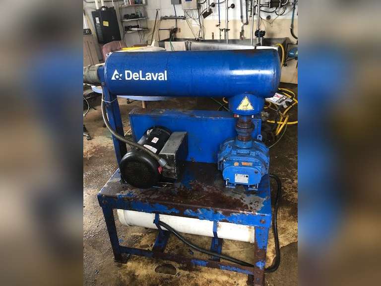 deLaval Vacuum Pump, Sutorbuilt, LVP3000, single phase, 10 HP Located in Stockbridge M | Buy It ...