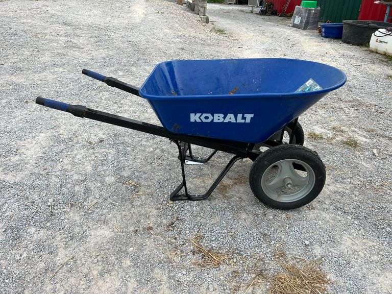 Kobalt Wheel Barrow - Kessler Auction & Realty Co., INC.