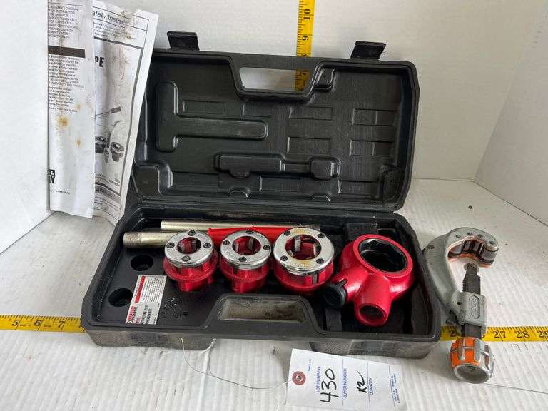 Pipe Threader & Cutter - Kessler Auction & Realty Co., INC.