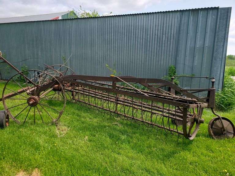 Steel Wheel Hay Rake - Kramer Auction LLC
