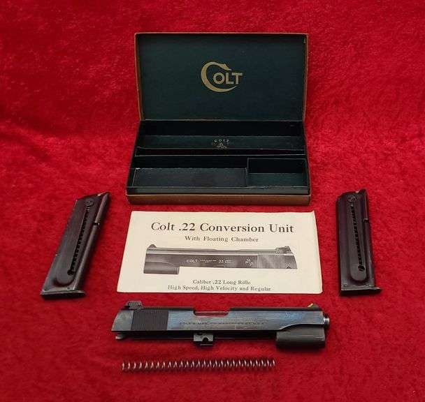 Colt 22 cal 1911 Conversion Unit - Kramer Auction LLC