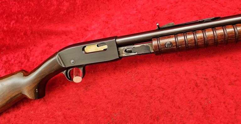 Excellent Remington Model 25 25-20 cal Pump Rifle - Kramer Auction LLC