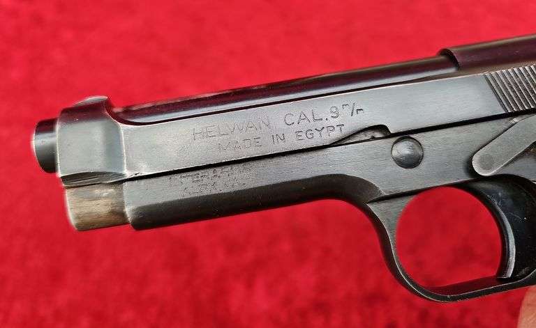 Egyptian HELWAN 9mm Pistol - Kramer Auction LLC