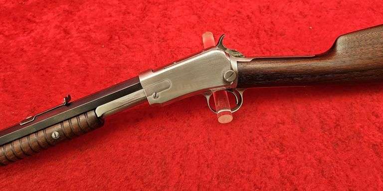 2 Tone Winchester Model 90 22 Long Pump Rifle - Kramer Auction LLC