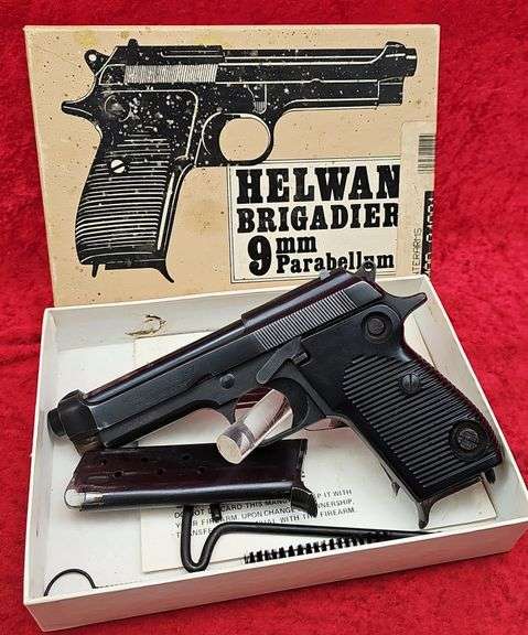 Egyptian HELWAN 9mm Pistol - Kramer Auction LLC