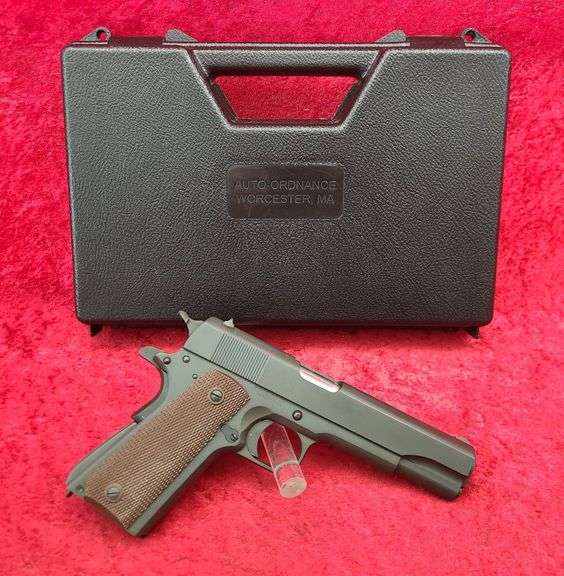 Auto Ordnance 1911 A1 US Army 45 - Kramer Auction LLC