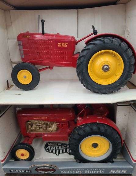 Massey Harris 101 Super & 555 Toy Tractors - Kramer Auction LLC