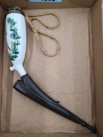 German Porcelain Pipe - Kramer Auction LLC