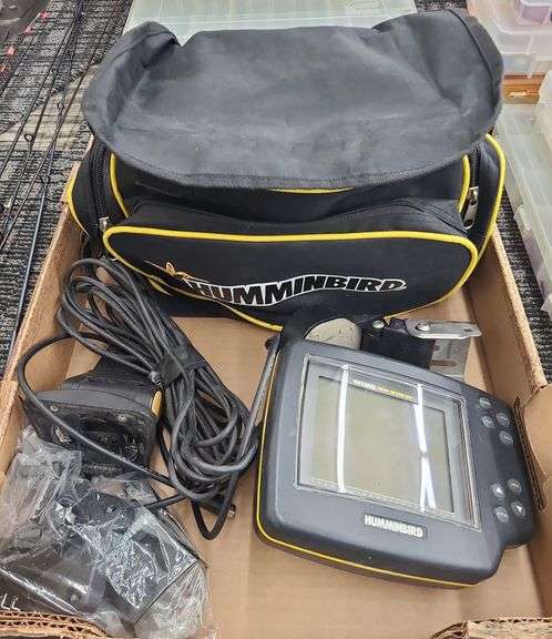 Hummingbird 535 Fish Finder w/case - Kramer Auction LLC