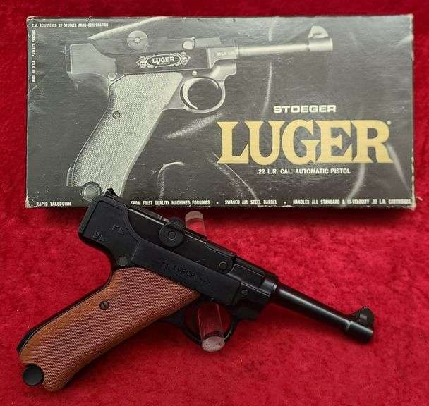 Stoeger 22 cal Luger Pistol - Kramer Auction LLC
