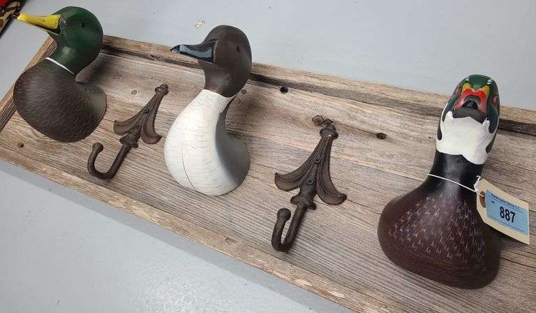 Duck Head Coat Rack - Kramer Auction LLC