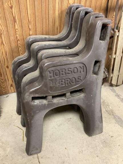 Hobson Bros bench ends - Legacy Auction Company