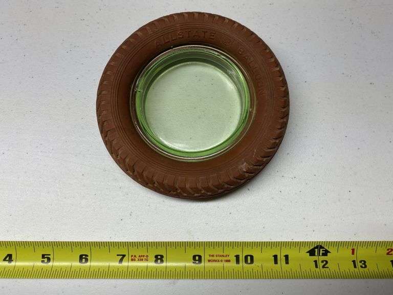 ALLSTATE SR BALLOON - PLAIN GREEN INSERT, RED - Legacy Auction Company