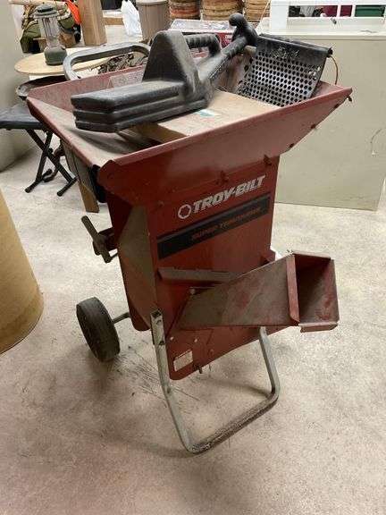 Troy-Bilt super tomahawk chipper/shredder, - Legacy Auction Company