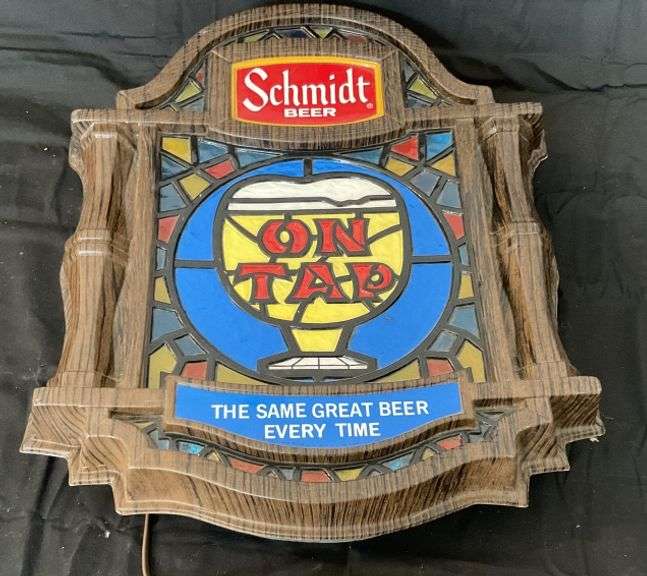 1974 Schmidt lighted beer sign - Legacy Auction Company