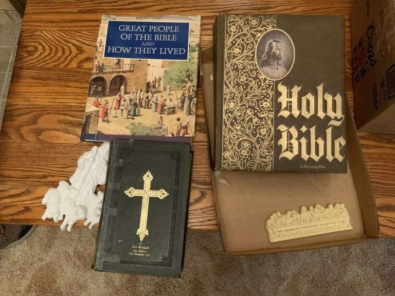 Holy Bible, religious items - Legacy Auction Company