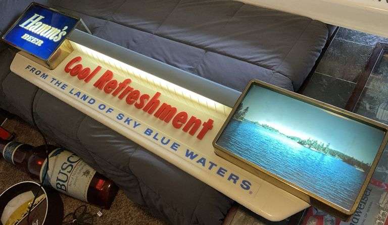 Hamm's beer “cool refreshment” lighted sign, - Legacy Auction Company