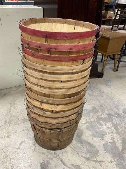 13 Bushel baskets - Legacy Auction Company