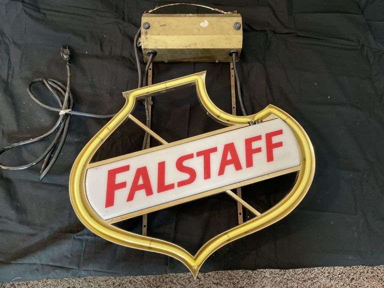 Falstaff neon beer sign - Legacy Auction Company Falstaff neon beer sign - Legacy Auction Company