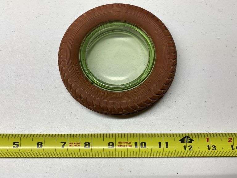 ALLSTATE SR BALLOON - PLAIN GREEN INSERT, RED - Legacy Auction Company