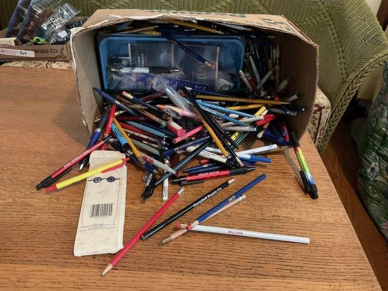 Advertising pens and pencils - Legacy Auction Company