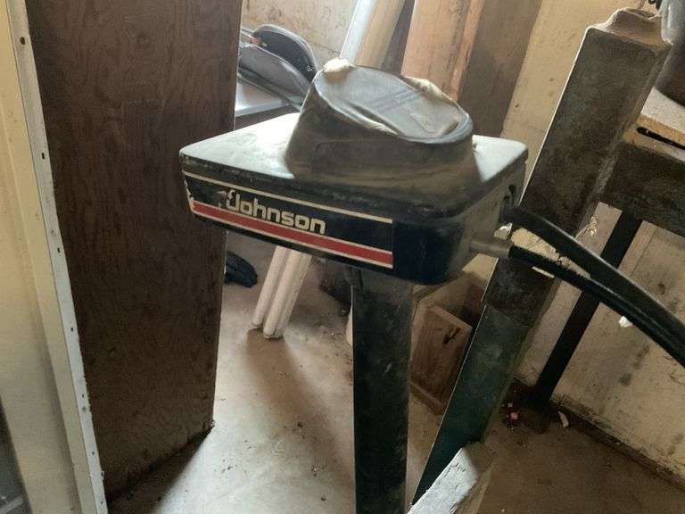 Johnson trolling motor with foot control - Legacy Auction Company