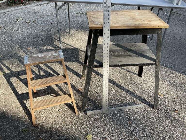 Kobalt stand and Keller 2 foot step ladder - Legacy Auction Company