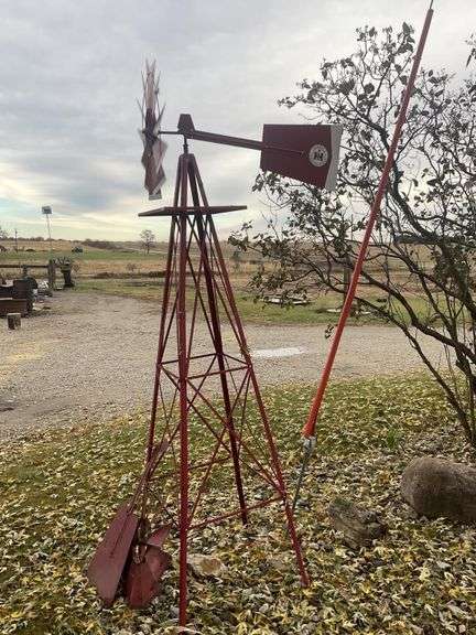 IH Farmall windmill and parts - Legacy Auction Company