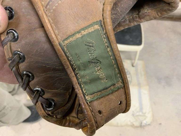 Feed sacks, baseball glove, step stool - Legacy Auction Company