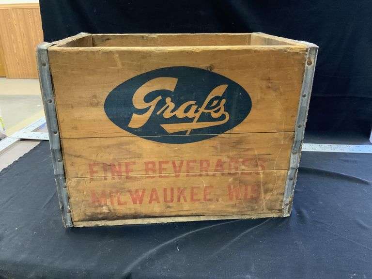 Graf’s wood crate - Legacy Auction Company