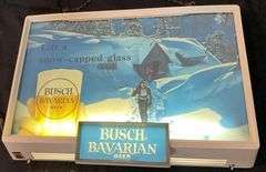 Busch Bavarian beer lighted sign - Legacy Auction Company