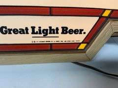 1977 Blatz Beer lighted sign - Legacy Auction Company