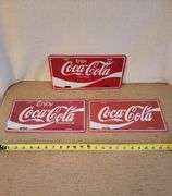 Coca Cola License Plates - Legacy Auction Company