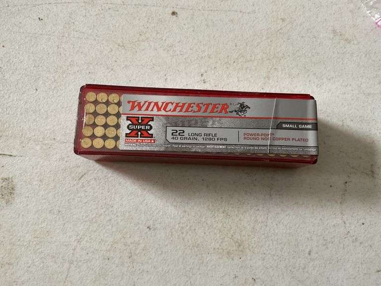 22 long rifle cartridges - Legacy Auction Company