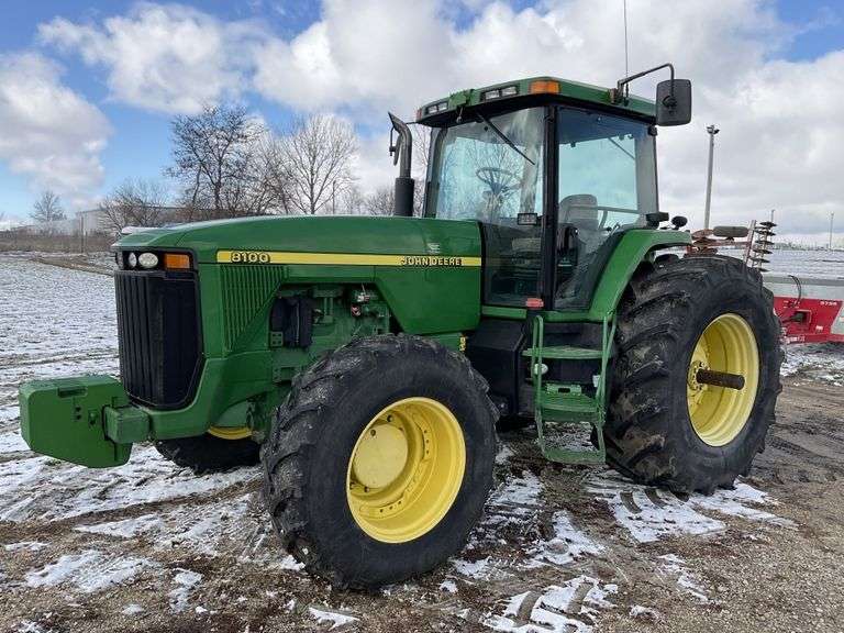 1999 John Deere 8100 Tractor - Legacy Auction Company