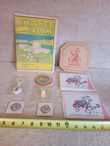 Reddy Kilowatt Advertising Items: Comic book, Hot - Legacy Auction Company