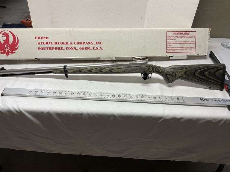 Ruger 50 cal. All Weather 77-50 rifle - Legacy Auction Company