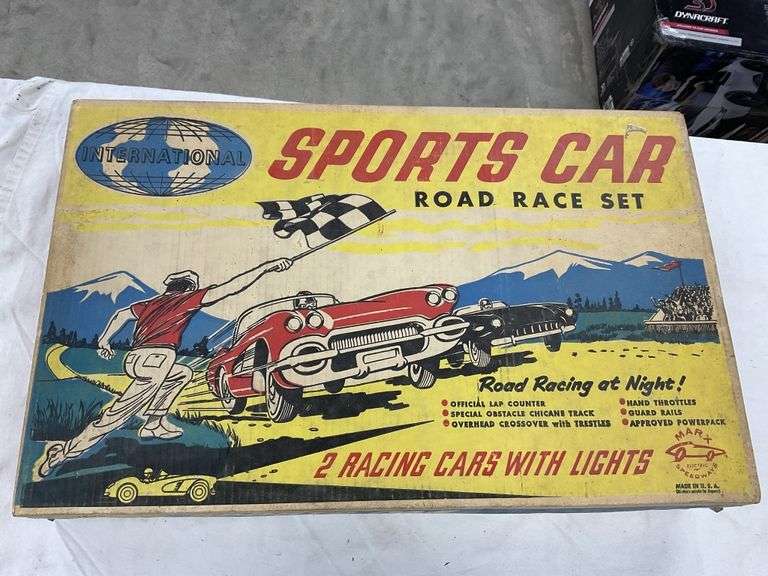 Marx sports car road race set - Legacy Auction Company