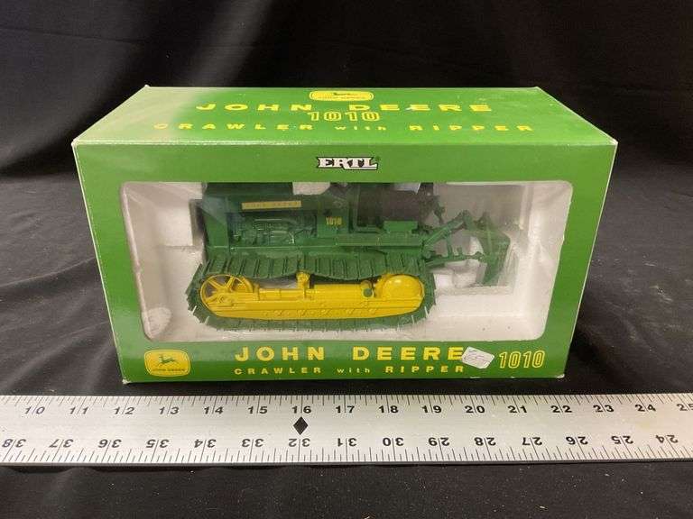 Ertl John Deere 1010 crawler with ripper - Legacy Auction Company