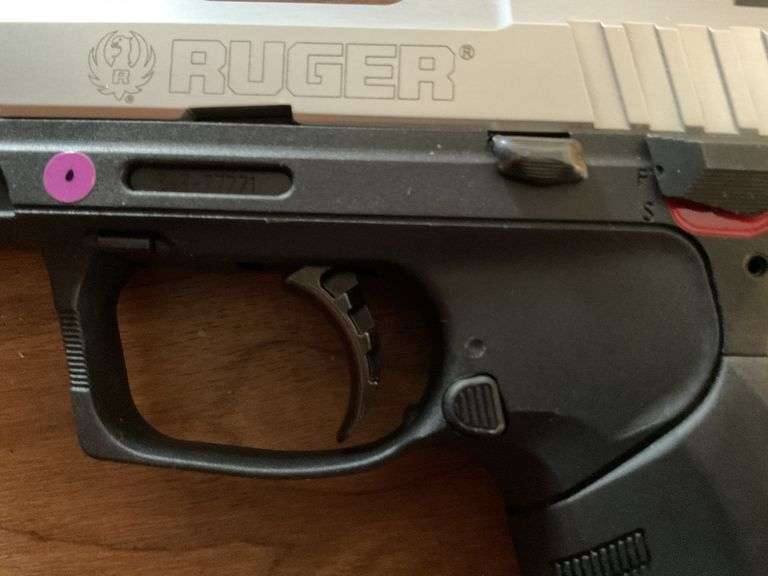 Ruger 22 gun, clip, holder - Legacy Auction Company