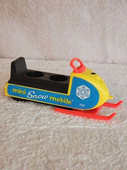Vintage "Fisher-Price" Little People Snowmobile - Legacy Auction Company